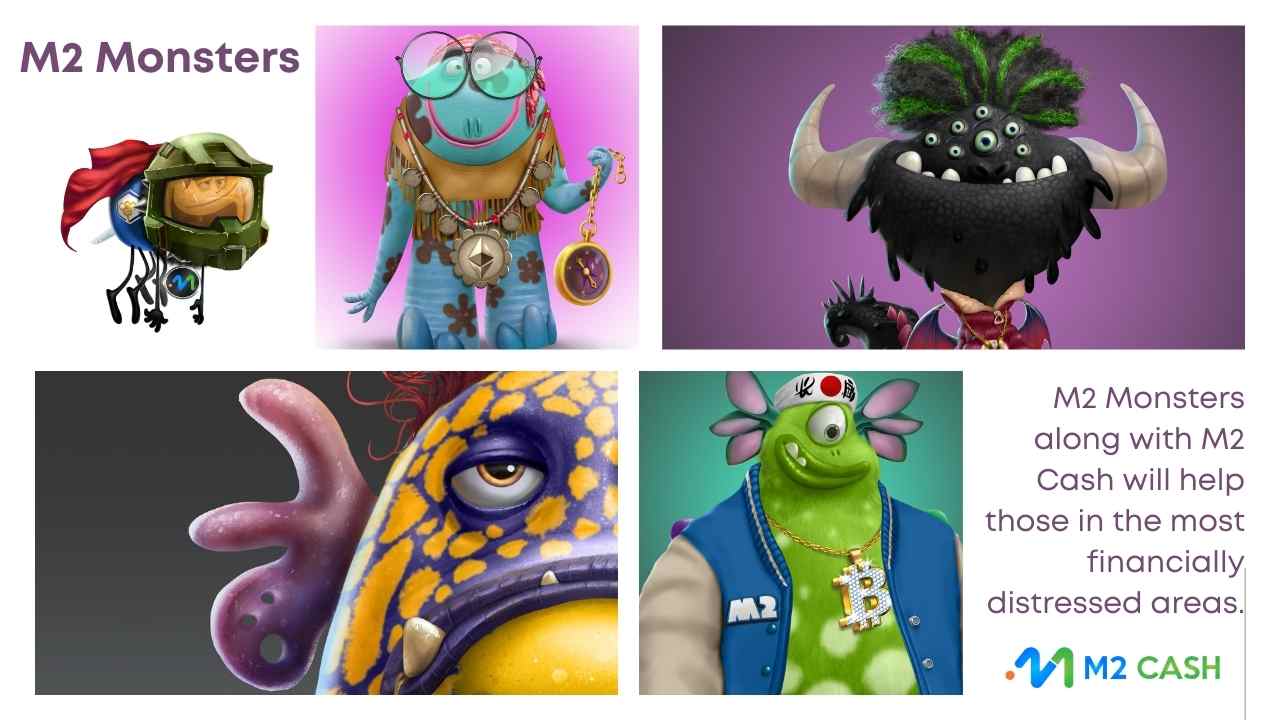 M2 Monsters Entering Our Metaverse | Markeys Gallery